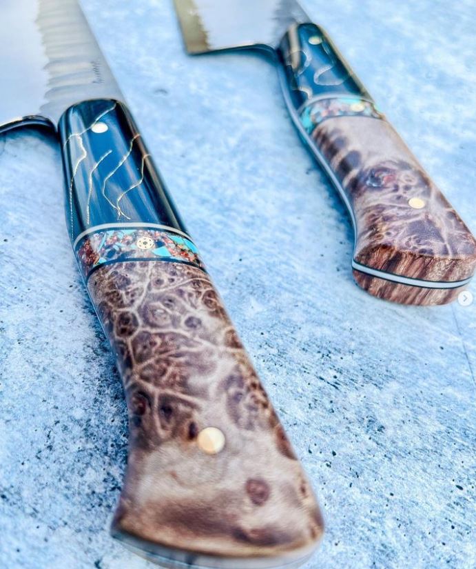 Custom Knife Scales by 285Woodworks